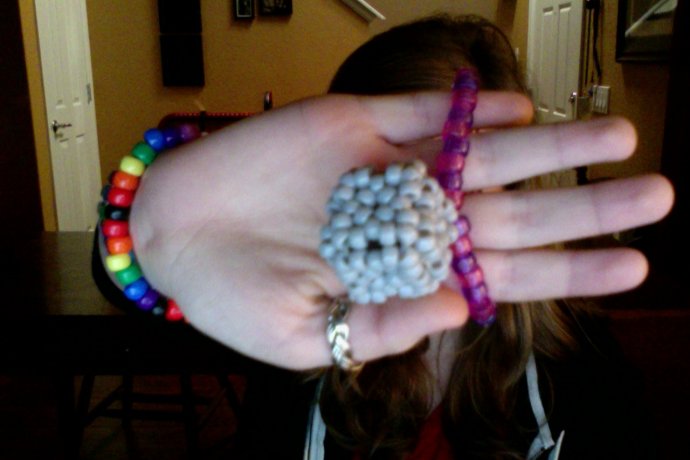 Mini Solid 3D kandi cube on single by FuneralEP - Kandi Photos on Kandi ...