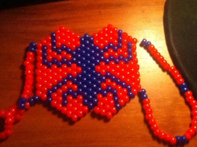Spider man mask by AshleyWolf - Kandi Photos on Kandi Patterns