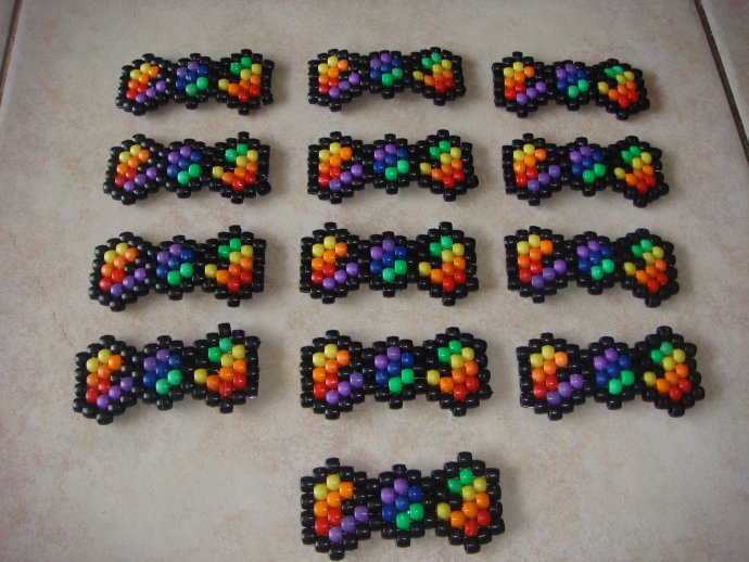 bows i made for people by Babybutt - Kandi Photos on Kandi Patterns