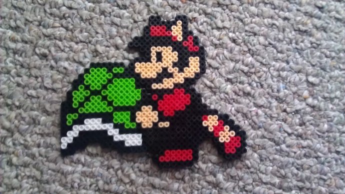 Mario! by GwenniStars - Kandi Photos on Kandi Patterns
