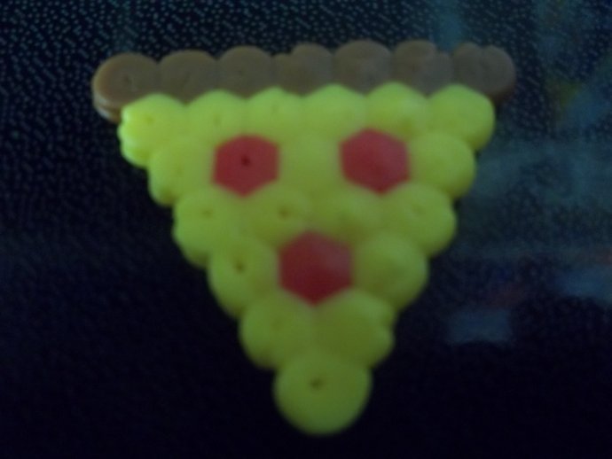 Perler Pizza!!!!!!!!XD by CosmickAcid - Kandi Photos on Kandi Patterns