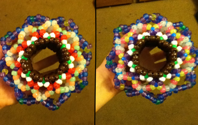 3D Cuff by solitaryumbreon7 - Kandi Photos on Kandi Patterns