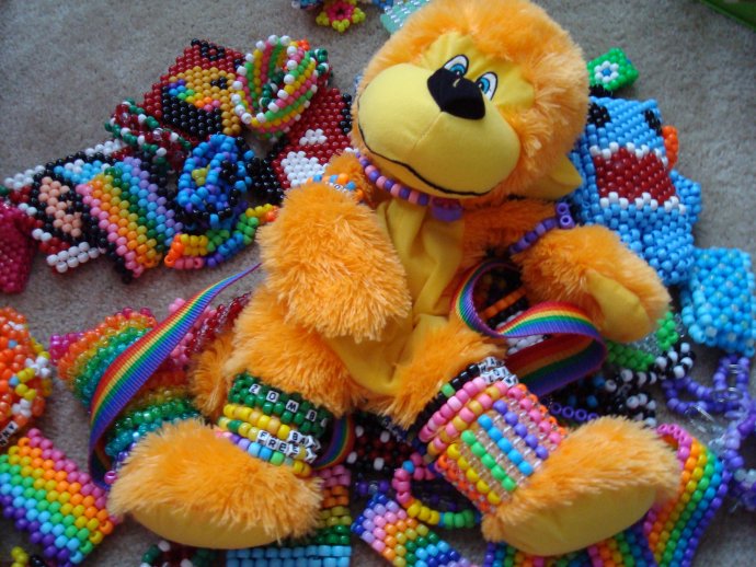 Monkey backpack by kandi_kraze08 - Kandi Photos on Kandi Patterns