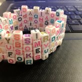 letter cuff by rahhrahh - Kandi Photos on Kandi Patterns