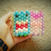 Domo Cuff side 1 by SGTC_Alien - Kandi Photos on Kandi Patterns