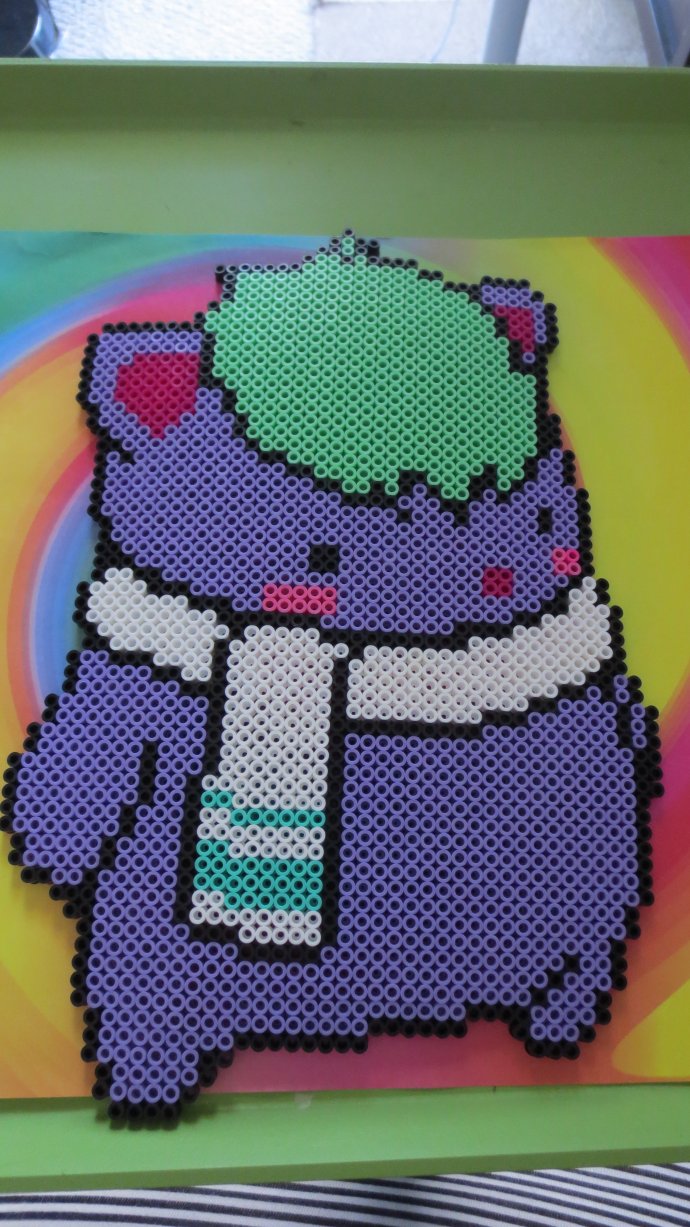 Funky Bear by GwenniStars - Kandi Photos on Kandi Patterns