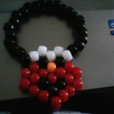elmo bracelet by DaniellaBrazil - Kandi Photos on Kandi Patterns