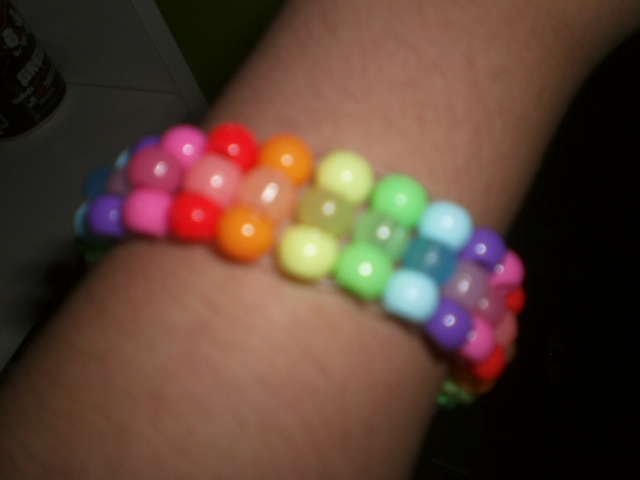 Rainbow Ladder Stitch :D by Joshii_Yoshii - Kandi Photos on Kandi Patterns