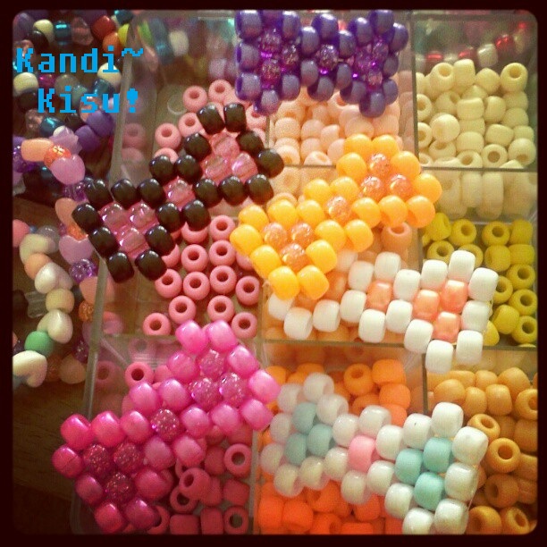 Kandi Bows by Lixaju - Kandi Photos on Kandi Patterns