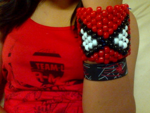 Spiderman :P by iitz_liiz - Kandi Photos on Kandi Patterns