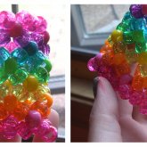 Rainbow X-Base Cuff by HeatherBewareofYou - Kandi Photos on Kandi Patterns