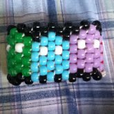 PacMan Cuff by dayna_goes_rawr - Kandi Photos on Kandi Patterns