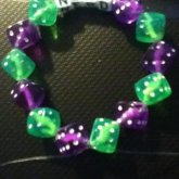 nerd bracelet with dice beads by Cyanidexdreamsx - Kandi Photos on ...