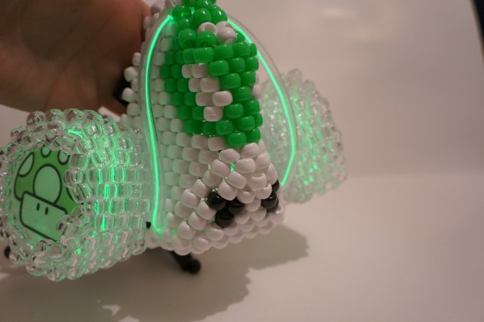 1up gas mask by Halodiablo - Kandi Photos on Kandi Patterns