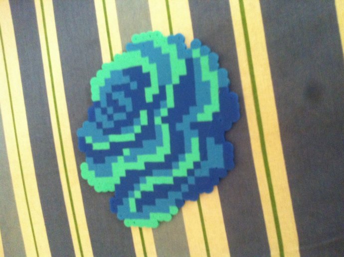 Rose Perler by XxEmiBunni - Kandi Photos on Kandi Patterns