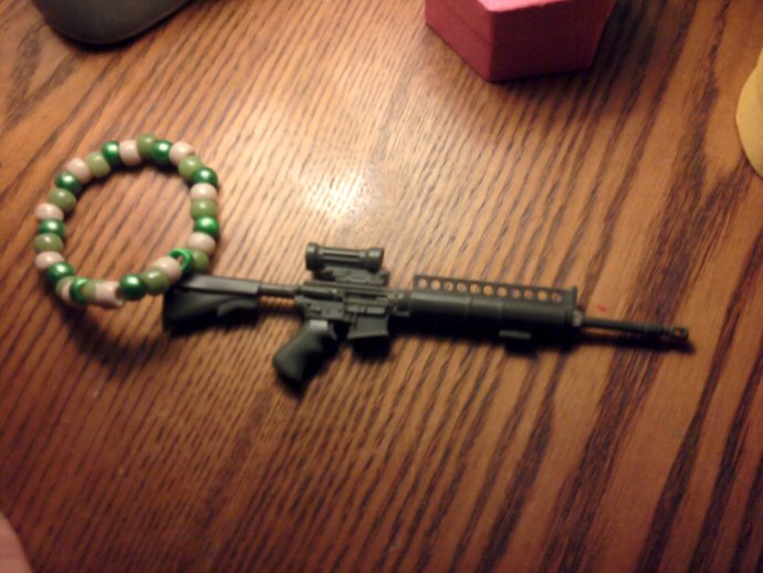 army gun single by DesiiDamage - Kandi Photos on Kandi Patterns