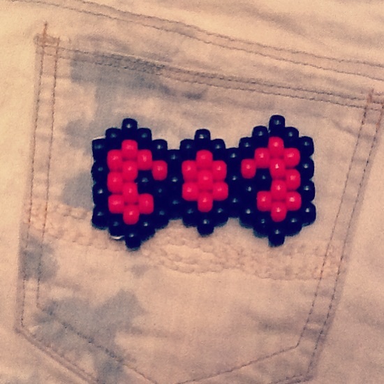 Original Red And Black Hello Kitty Bow by MissByykkonen - Kandi Photos ...