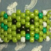 minecraft creeper cuff by xxnamelessfacelessxx - Kandi Photos on Kandi Patterns