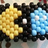 Pac Man Front by FlyingCupcakes - Kandi Photos on Kandi Patterns