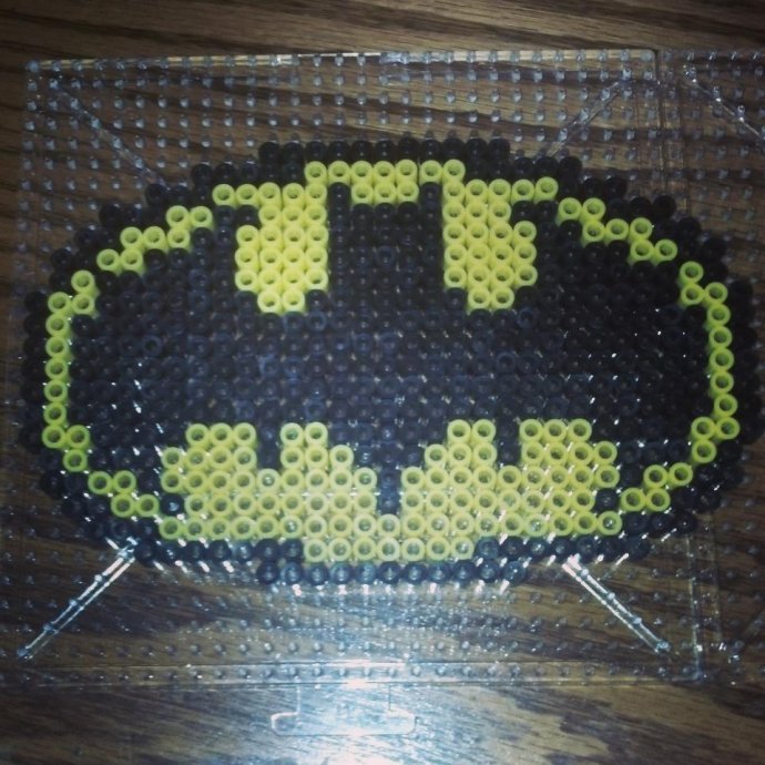 Batman Perler by KandiKidYushi - Kandi Photos on Kandi Patterns
