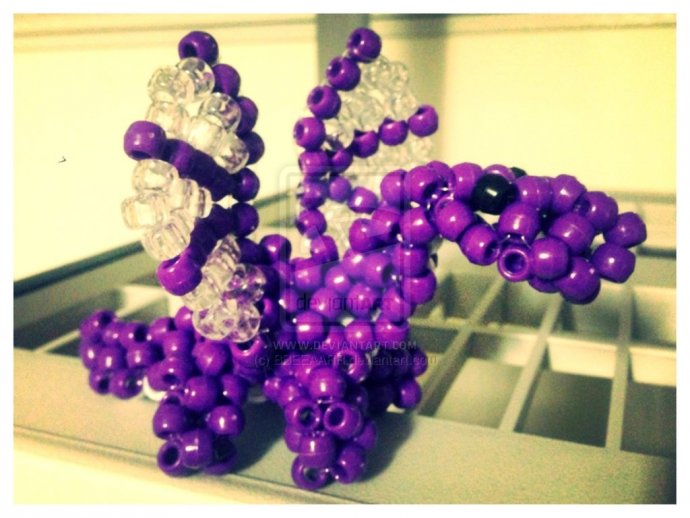 3d kandi dragon by kokobear - Kandi Photos on Kandi Patterns