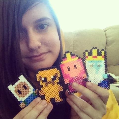 Adventure Time Perler Bead Creations by blackxdiamond14 - Kandi Photos ...