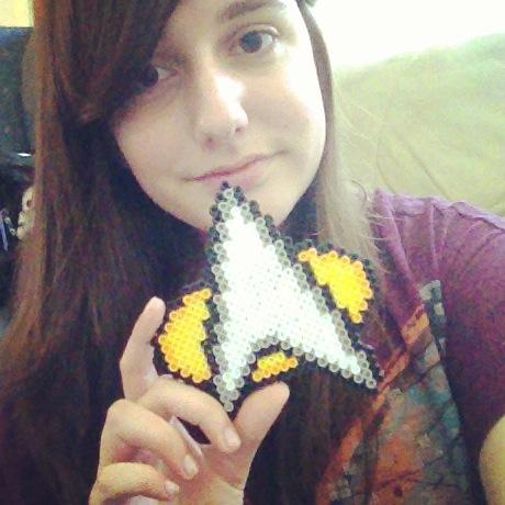 Star Trek Perler Bead Creation by blackxdiamond14 - Kandi Photos on ...