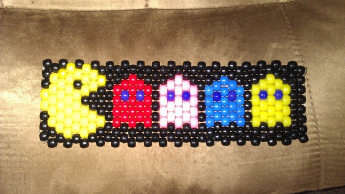 Pacman by GwenniStars - Kandi Photos on Kandi Patterns
