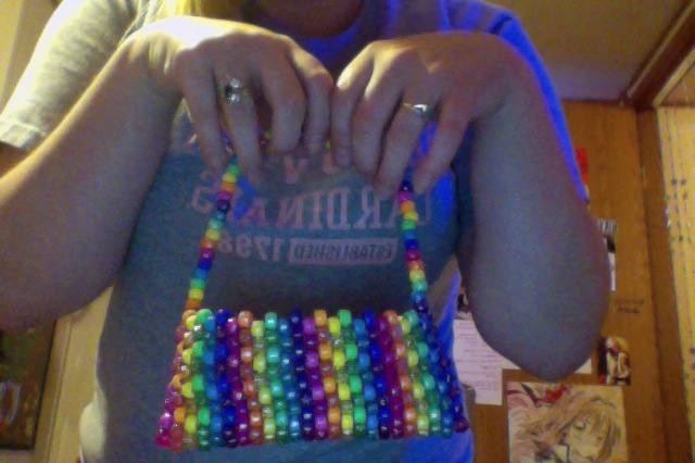 Party-size kandi purse by MoonChildPinkie - Kandi Photos on Kandi Patterns