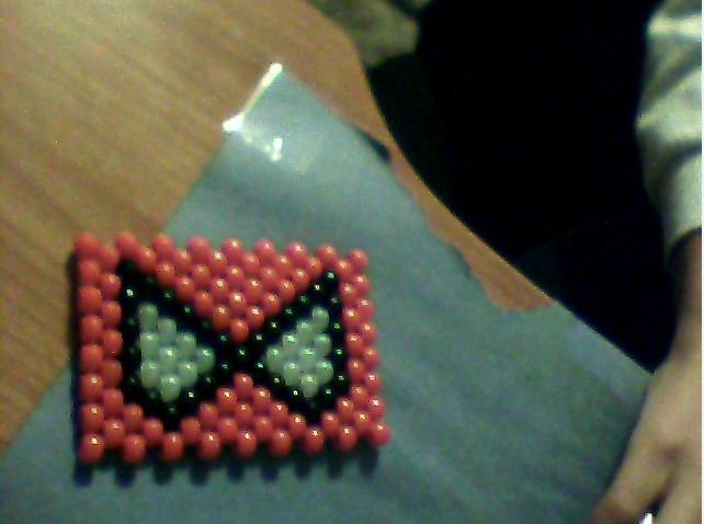 spiderman eyes by beadmaster7 - Kandi Photos on Kandi Patterns