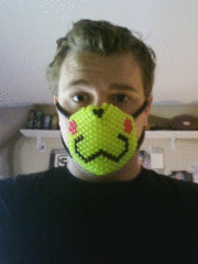 Pikachu mask by HSD_Sikki - Kandi Photos on Kandi Patterns