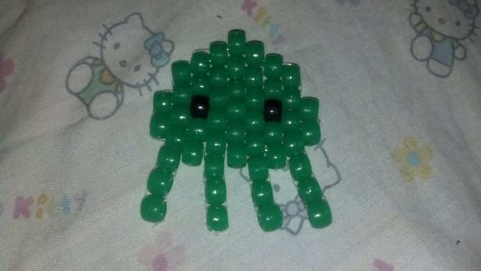 Kandi Squid Peyote by kaylimakeskandi - Kandi Photos on Kandi Patterns