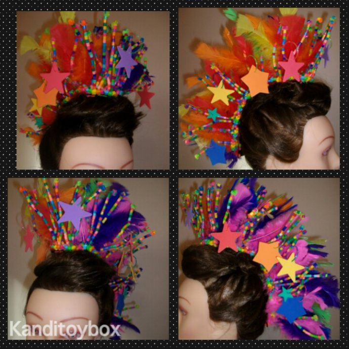Kandi mohawk by KandiToYBoX - Kandi Photos on Kandi Patterns