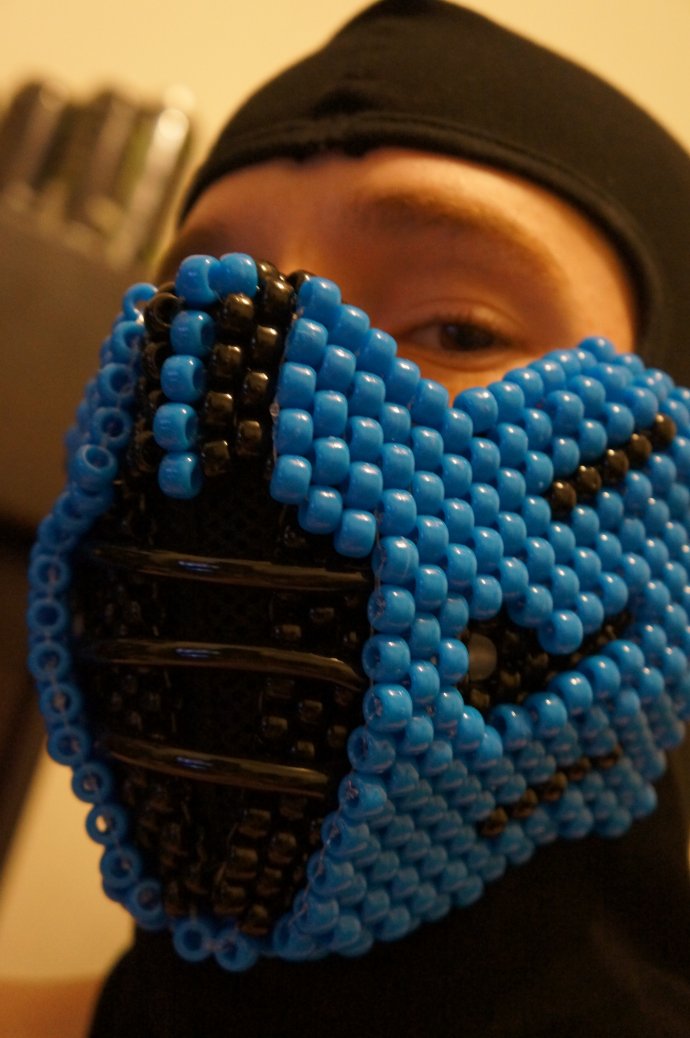 sub zero kandi mask by Halodiablo - Kandi Photos on Kandi Patterns