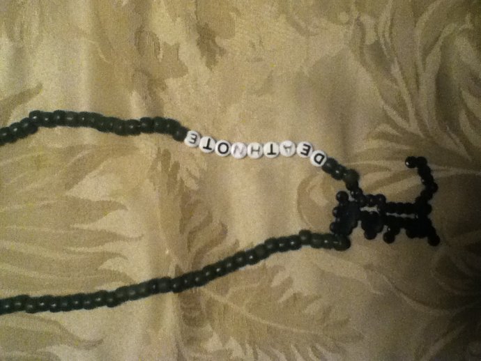 Deathnote Kandi/Perler Necklace by savannahsayshi - Kandi Photos on ...