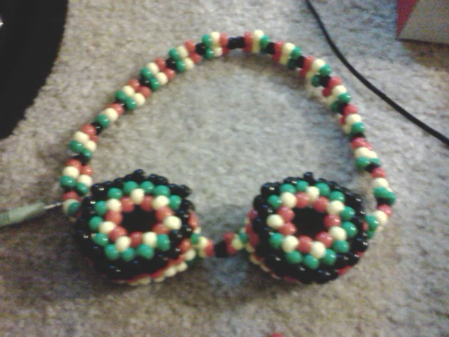 rasta goggles by Kandi_Kerunema - Kandi Photos on Kandi Patterns