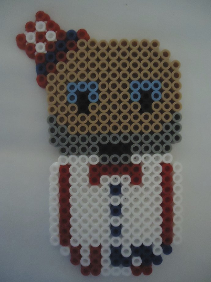 Captain Spaulding by PerlerHime - Kandi Photos on Kandi Patterns