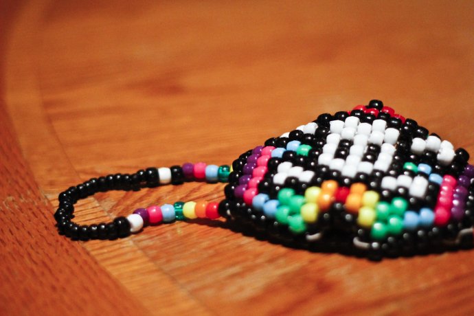 Kandi Skull Mask by Arichan16 - Kandi Photos on Kandi Patterns