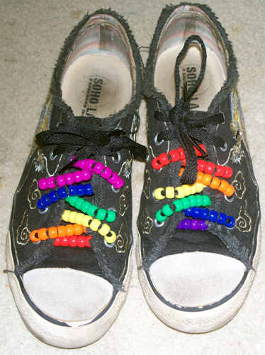 Kandified Shoes! by Dragonstring - Kandi Photos on Kandi Patterns