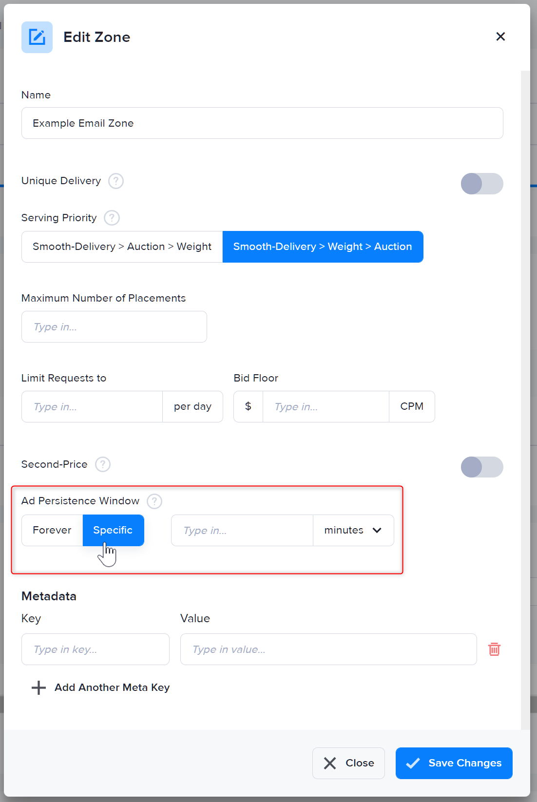 Email ads and the EUID