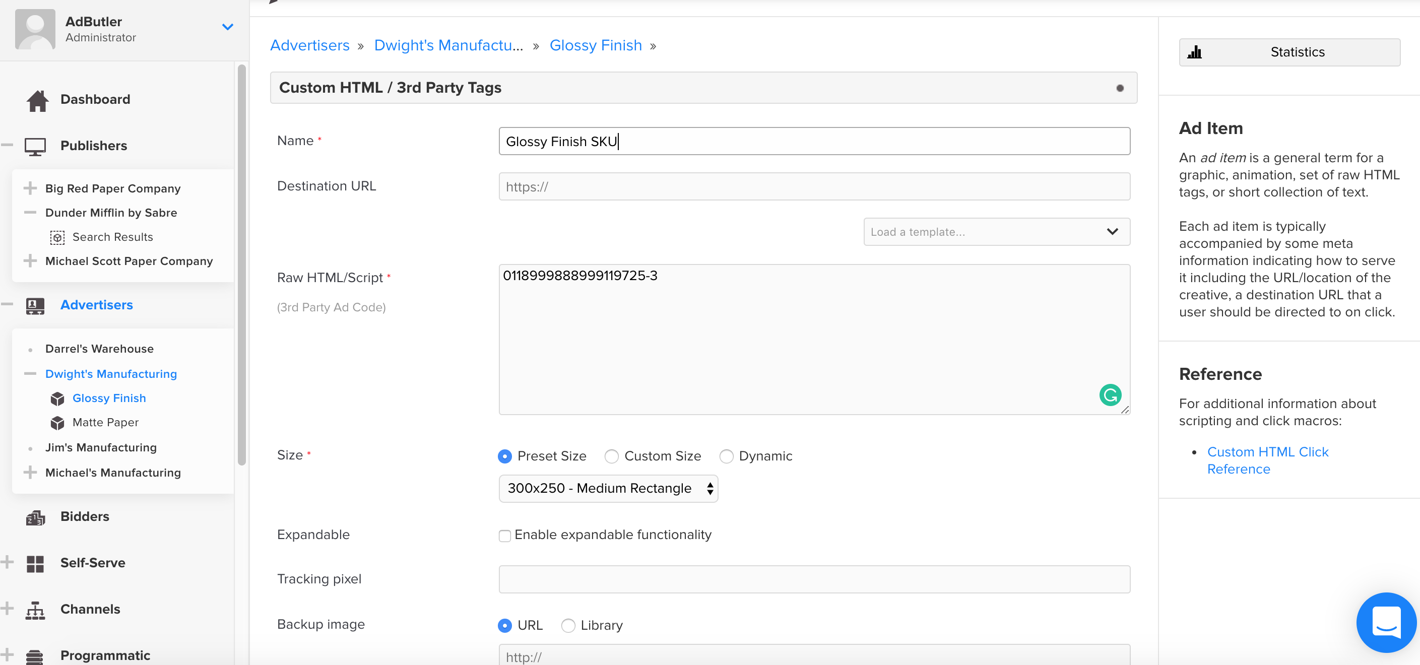How to create sponsored listings