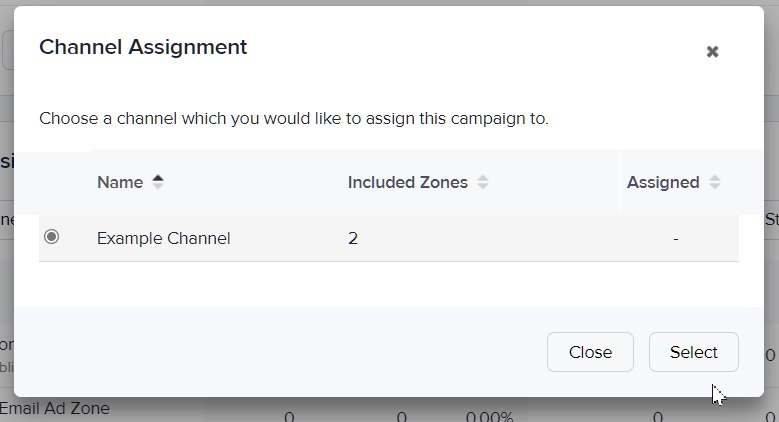 How to create a channel