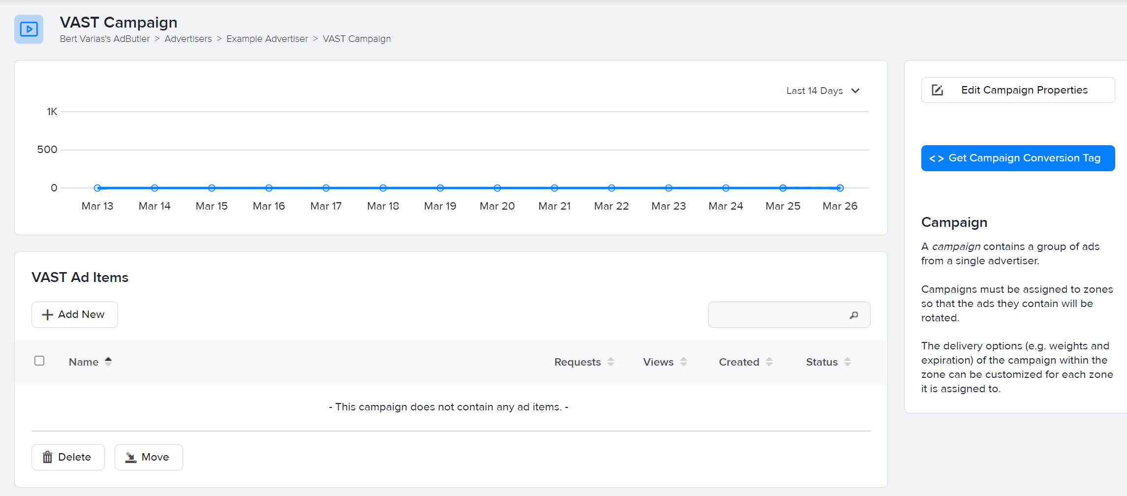 How to create a VAST 2.0 ad item