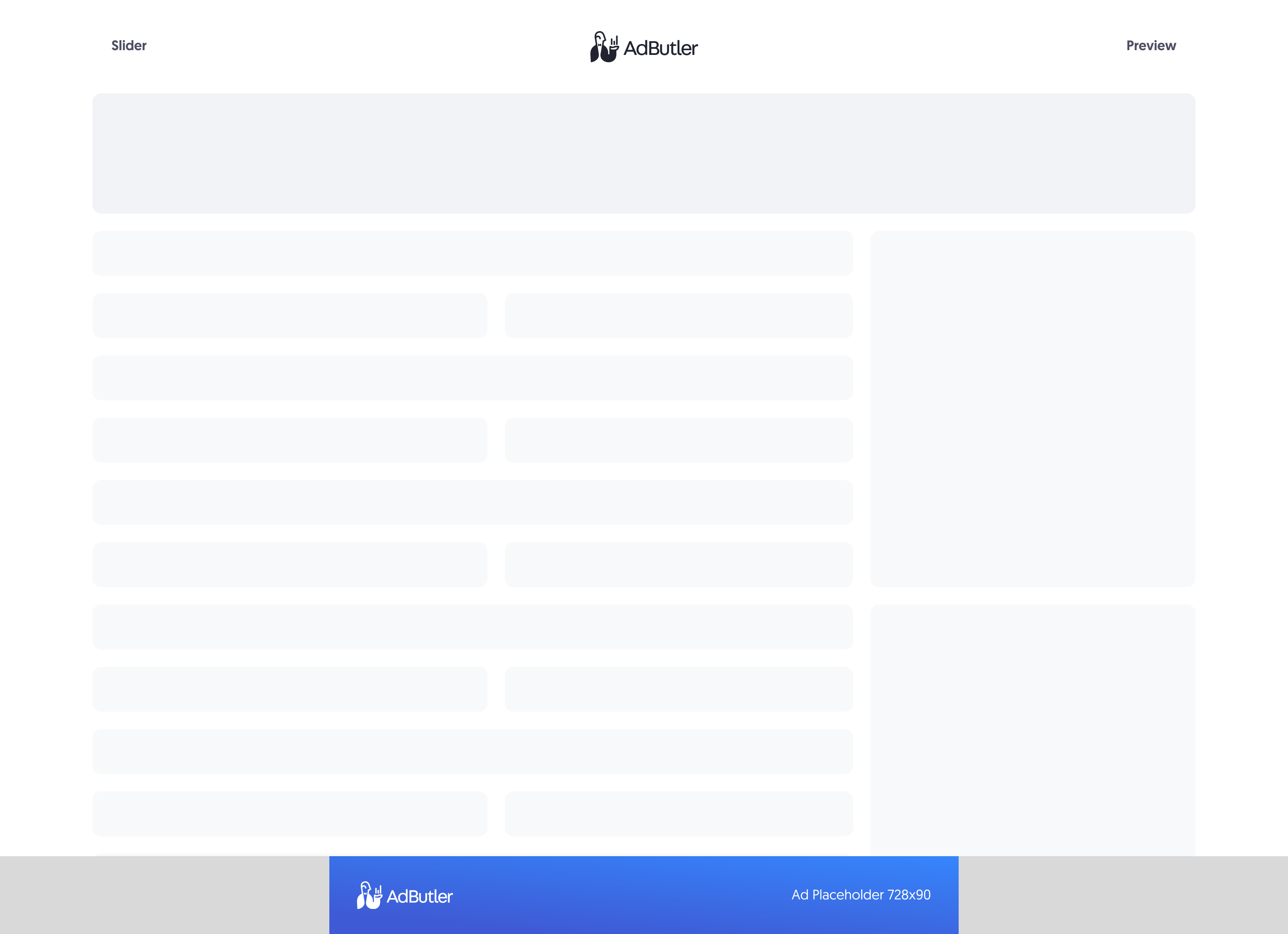 How to make styled native slider ads