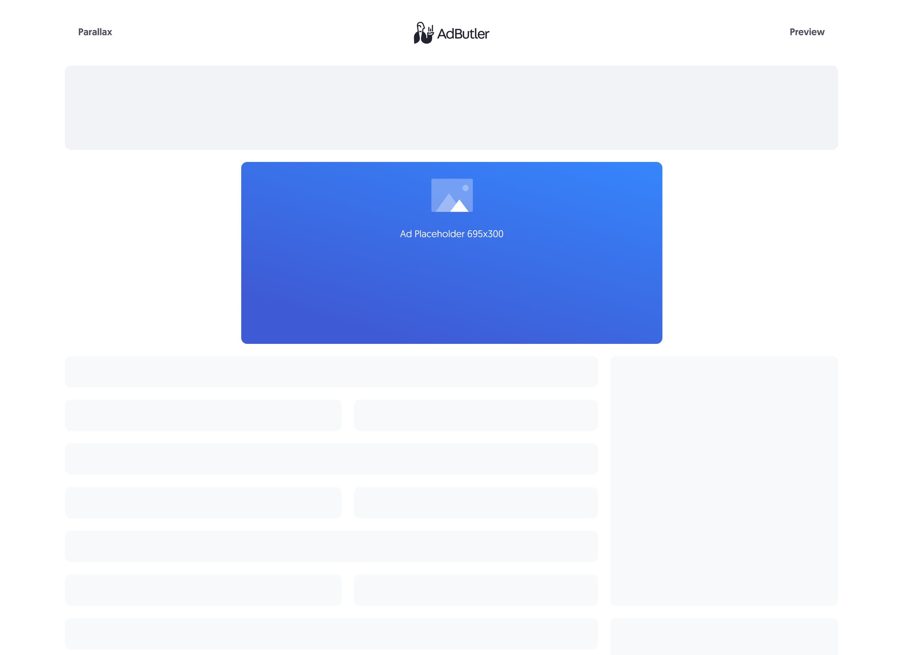 How to make parallax ads