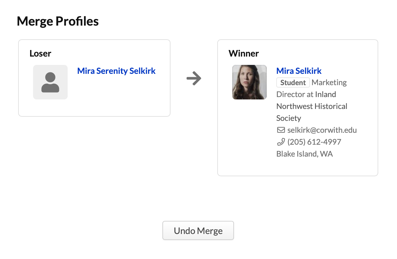 How to merge duplicate profiles – Populi Knowledge Base