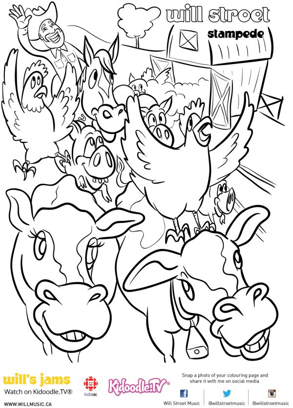 Dixie Stampede Page Pdf Coloring Pages