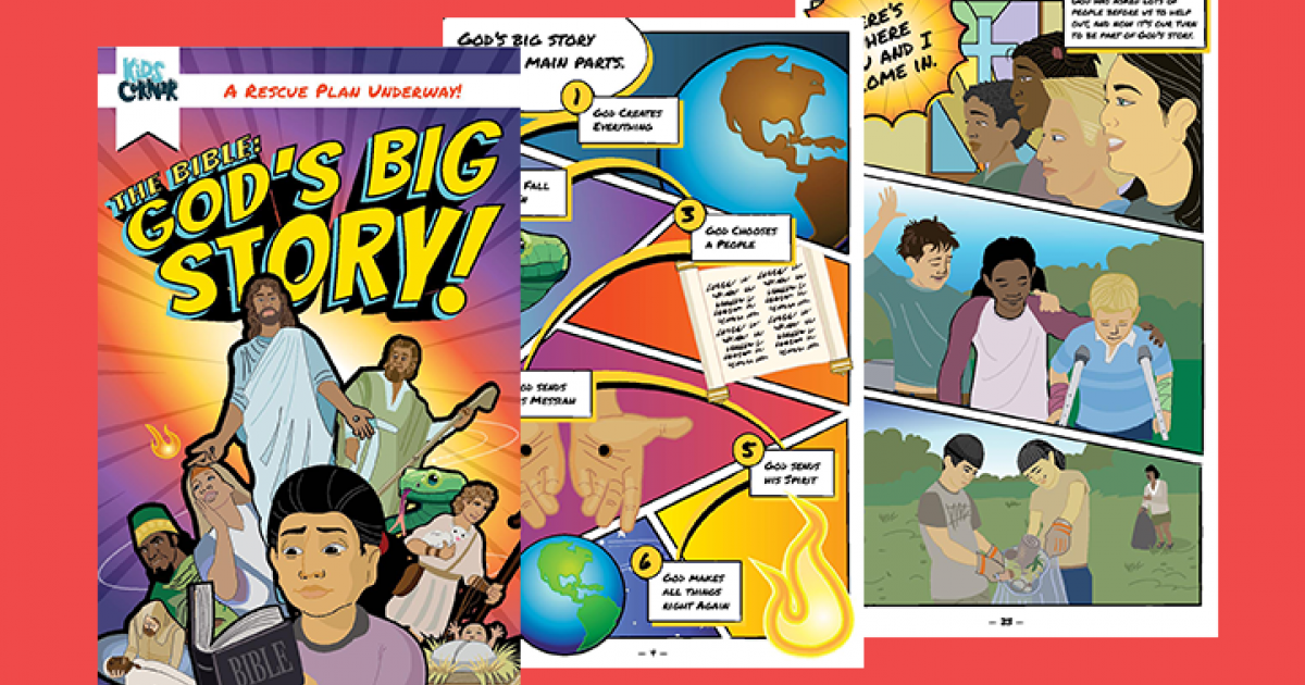 God's Big Story Comic Book | Bible Activities | Kids Corner