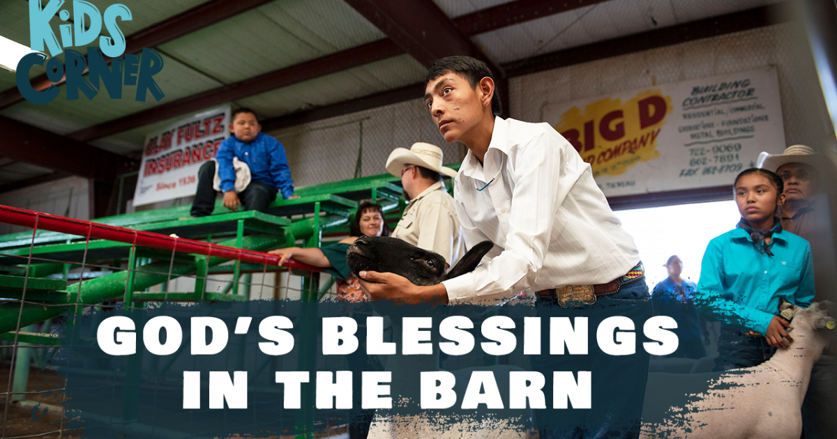 God's Blessing in the Barn | Kids In Action | Kids Corner
