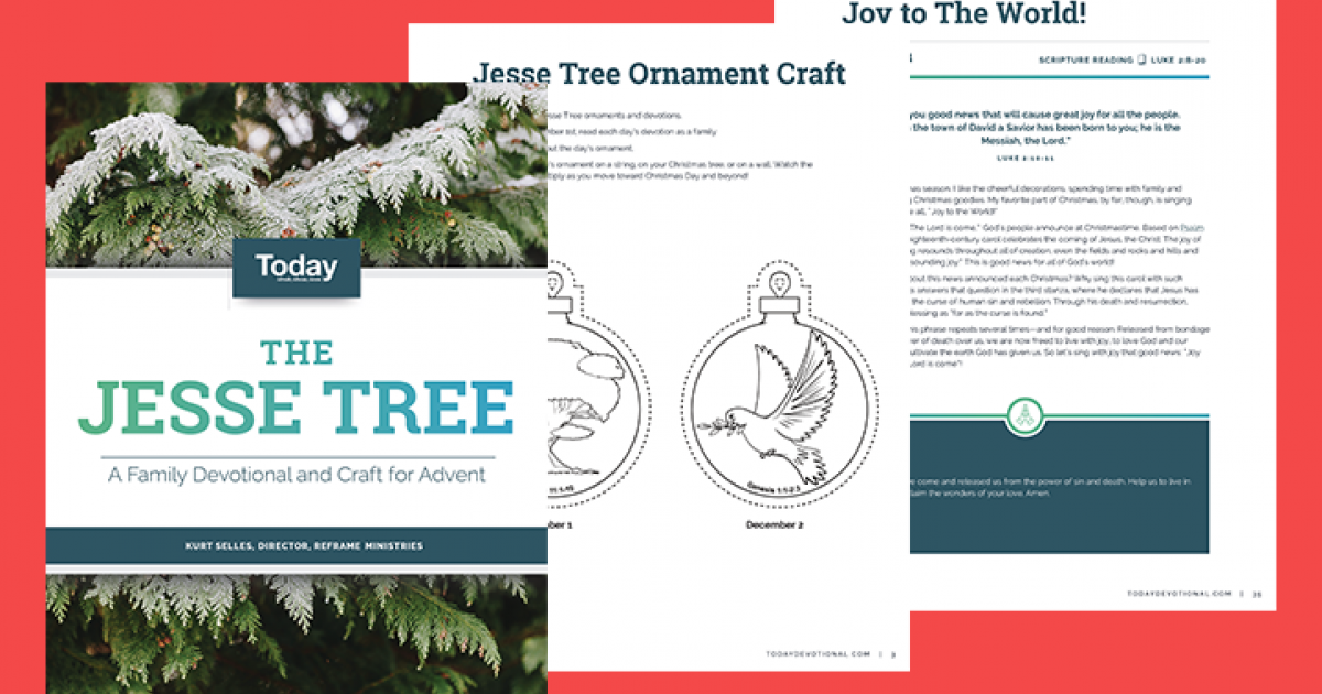 Jesse Tree Craft and Advent Family Devotionals | Bible… | Kids Corner
